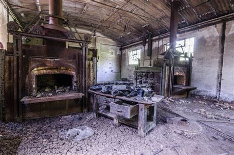 Old Abandoned Forge Stock Image Image Of Environmental 87380093