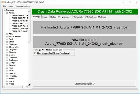 How To Use Ultraprog Programmer To Unlock Airbag Ecu Auto Repair Technician Home