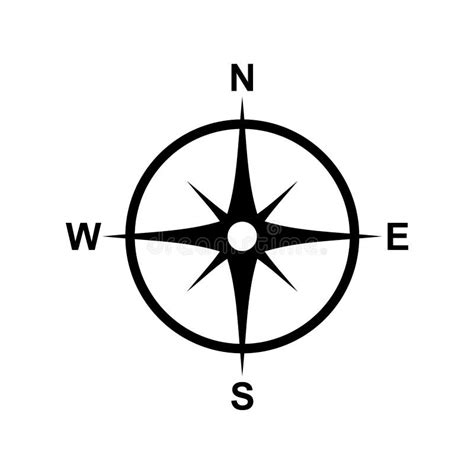 Compass Rose Vector Clip Art