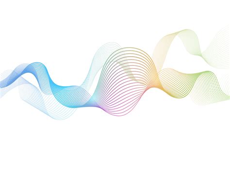 Abstract Gradient Wavy Lines Motion Background 24153873 Vector Art At