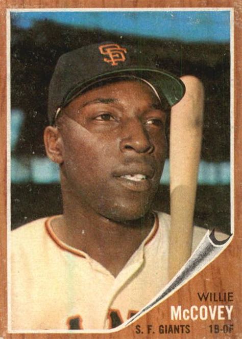 1962 Topps 544 Willie McCovey SP EX MT