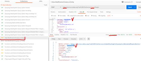 Модуль 1 задание 2 Learning Odata On Postman вопросы по некоторым