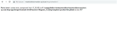 Frontend Error Category Products Not Getting Displayed Magento Stack