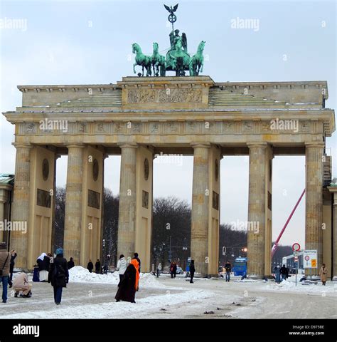 Brandenburg Gate Berlin This Is A Former City Gate Rebuilt In The