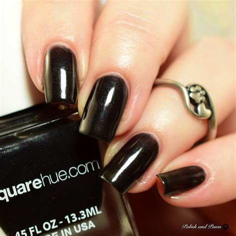 Square Hue The Dance Collection Salsa ~ October 2017 Box Polish And Paws