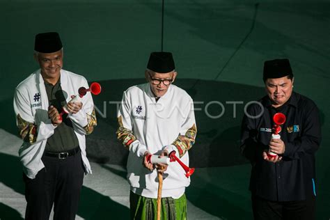 PEMBUKAAN PORSENI NU DI SOLO ANTARA Foto