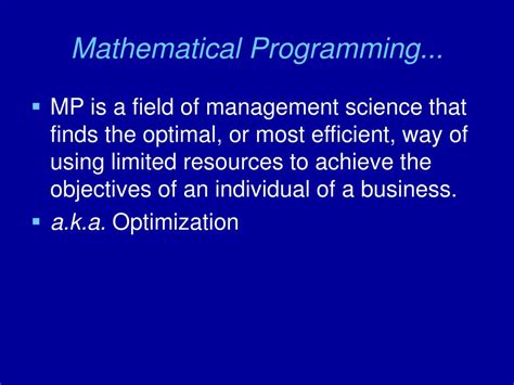 Ppt Spreadsheet Modeling And Decision Analysis Powerpoint Presentation Id5403293