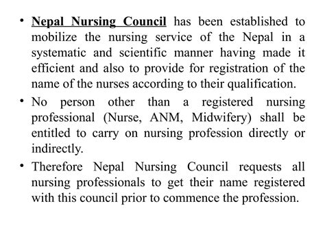 Notes For Bns Nepal Nursing Council Pptx