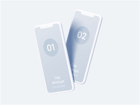 Elegant Clay Tablet Mockups Interactive Touch Point Presentation Ls