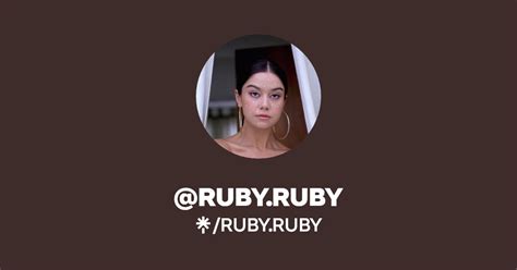 Ruby Ruby Listen On Youtube Spotify Linktree