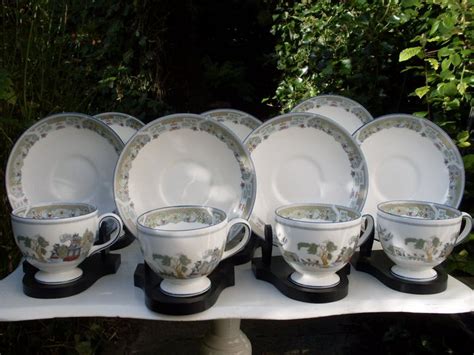 Wedgwood Een Set Van Acht Chinese Legend Theekopjes En Catawiki