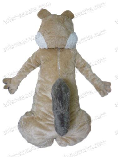 Ice Age Scrat Mascot Costumemascottemascota