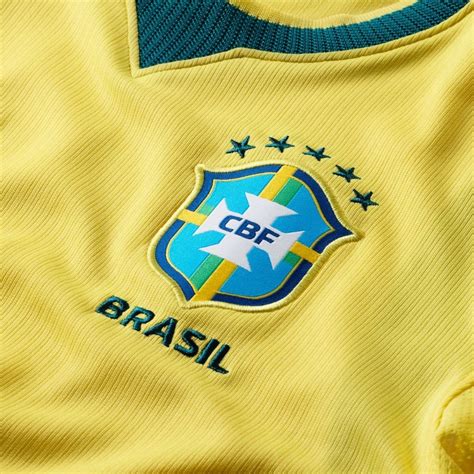 Nike Cbf Brazil Wc 26 Youth Home Jersey Soccer Maxx