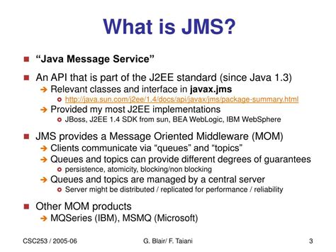 Ppt Technical Stream Session 4 Java Messaging Service Powerpoint