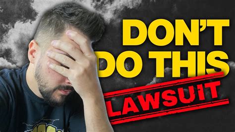 I Got Sued YouTube