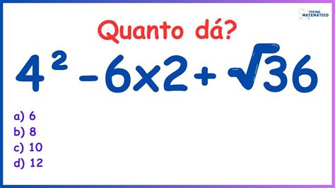 Como Resolver ExpressÃo NumÉrica Jeito Fácil E Rápoido