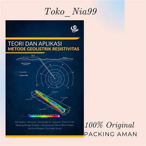 Jual Buku Teori Dan Aplikasi Metode Geolistrik Resistivitas Shopee Indonesia