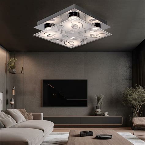 Reality Leuchten Led Deckenleuchte Led Leuchtmittel Fest Verbaut