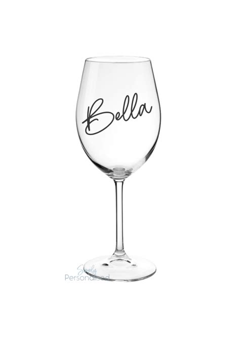 Personalised Wine Glass