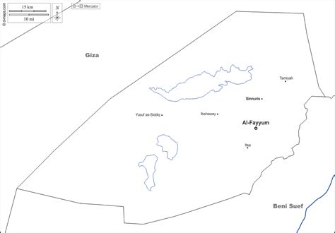 Faiyum D Free Map Free Blank Map Free Outline Map Free Base Map Boundaries