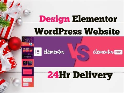 design elementor wordpress website using elementor pro upwork