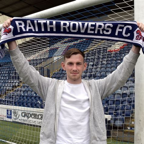 Welcome Aidan Glavin Raith Rovers Football Club