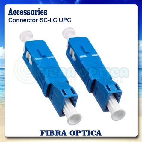Jual Connector SC LC UPC Adapter Fiber Optic LC Female To SC Male Jakarta Utara Fibra