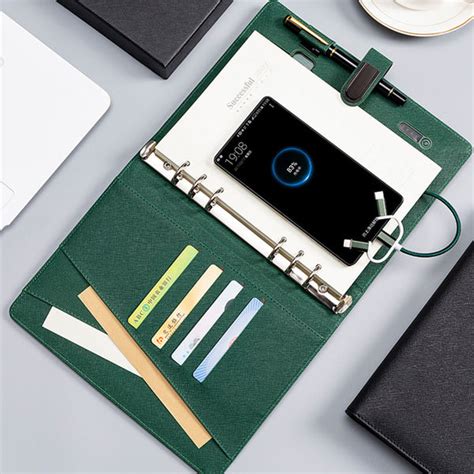 multifunctional wireless charging notebook powerbook gizmodern