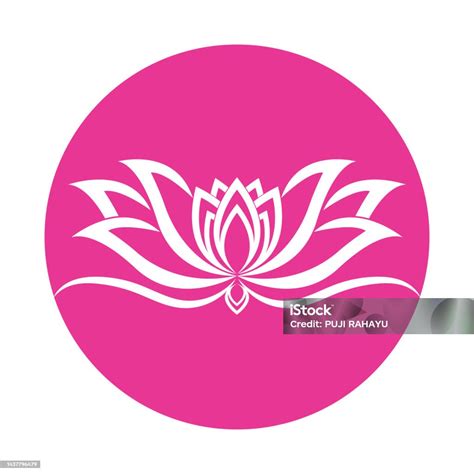 아름다움 벡터 연꽃 아이콘 개념에 대한 스톡 벡터 아트 및 기타 이미지 개념 개념과 주제 꽃 나무 Istock