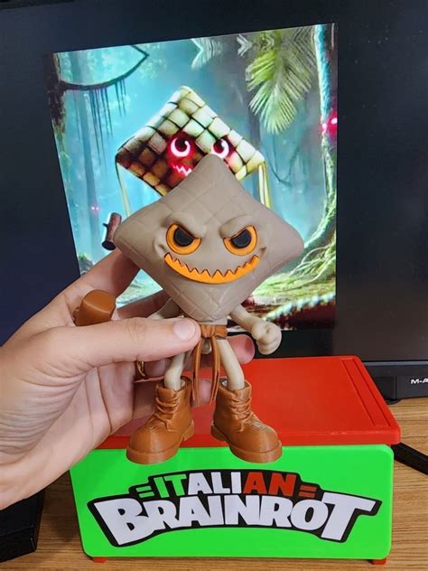 Ketupat Kepat Italian Brainrot Toy Limited Edition Physical Figure Ebay
