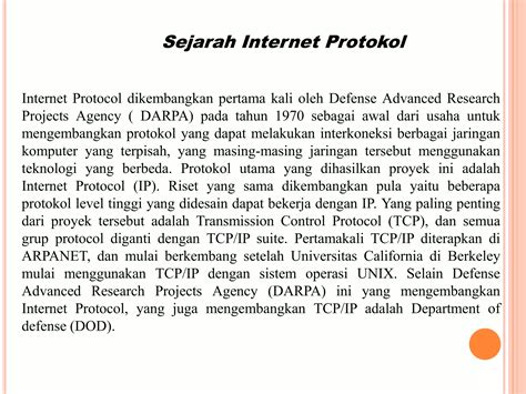 Protocol Ip Addressppt