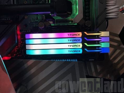 Computex 2018 De La Ram évidemment Rgb Chez Team Group