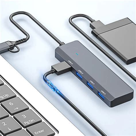 Wholesale Ads 305d Usb Type C To 4 Usb3 0 Ports Docking Station Usb