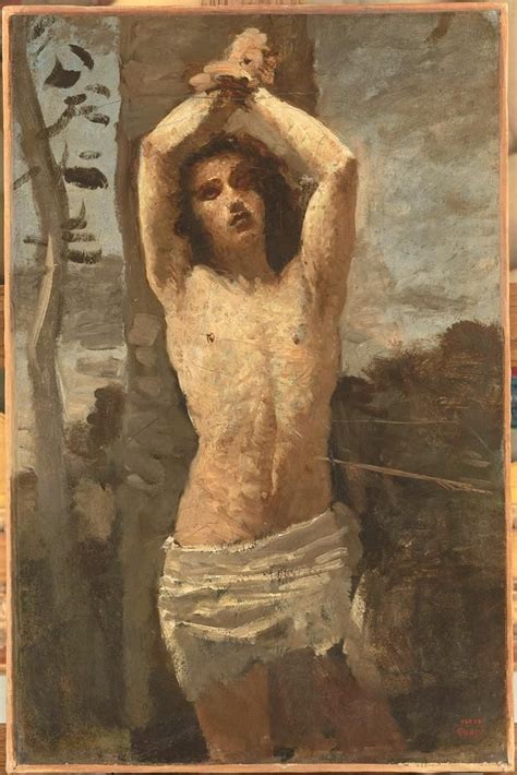 Nec Spe Nec Metu St Sebastian Saint S Bastien Painting