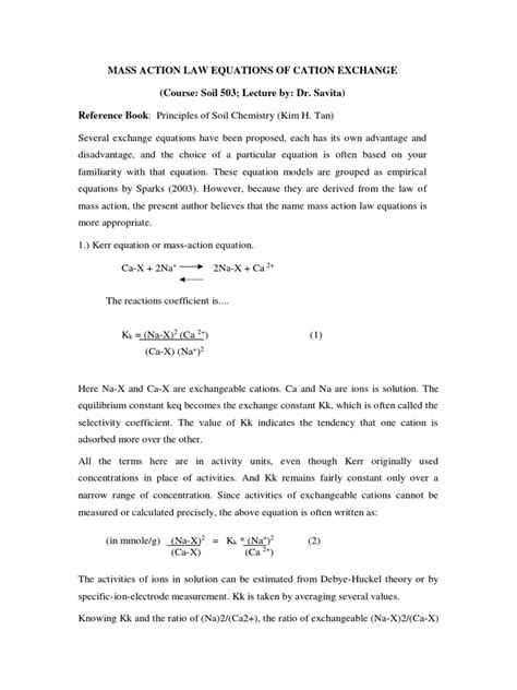 mass equations pdf analytical chemistry applied and