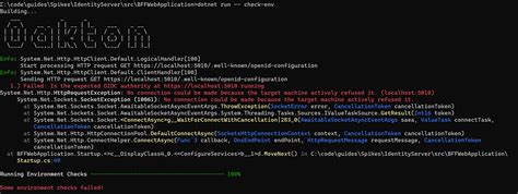 A Sample Environment Check For Oidc Authenticated Web Services The