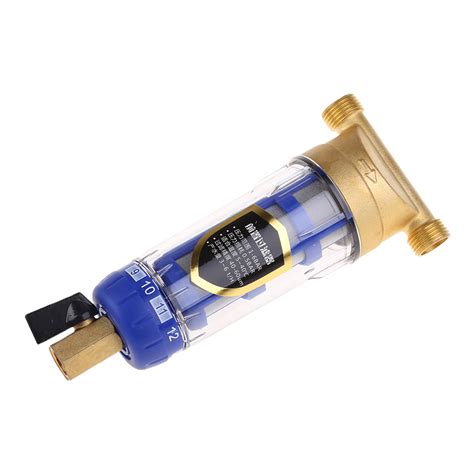 Copper Water Filters Spin Down Sediment Filter Reusable Water Pipeline