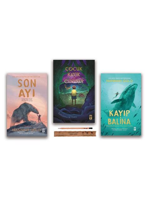 Genç Timaş Son Ayı Kayıp Balina Çocuk Kayık Ve Canavar Set 3 Kitap