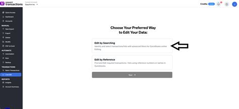 how to edit transactions in quickbooks using saasant transactions