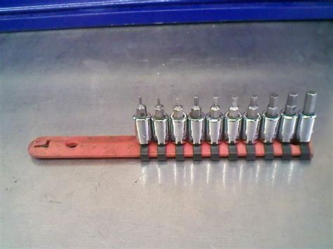 For Sale Matco 14 Drive Allen Sockets W Rail 12 Matco Socket