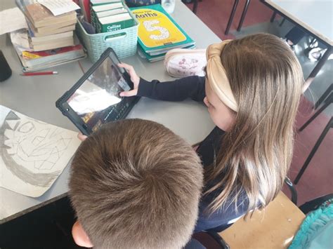coding week fun in 5th class