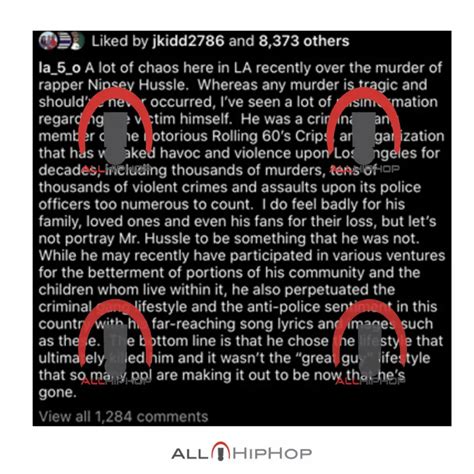 Exclusive Suspended Lapd Sergeant Who Called Out Nipsey Hussle Sues Police Chief For Millions