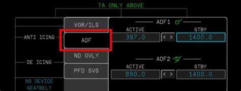 Msfs Tutorials Display Vor And Adf Ndb Needles On The Atr Pfd Simvol