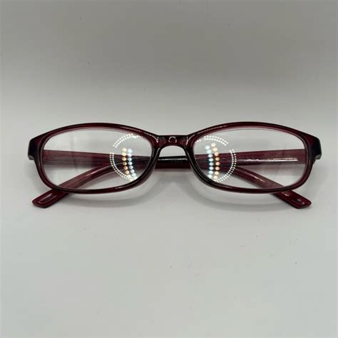 Equate Accessories Equate Red Wine Unisex Reading Eyeglasses Frames