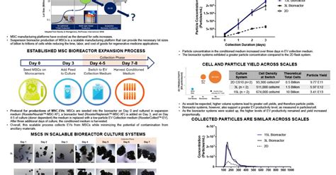 ISCT 2019 Comparison Of MSC EVS Manufactured In 2D Versus Scalable 3D