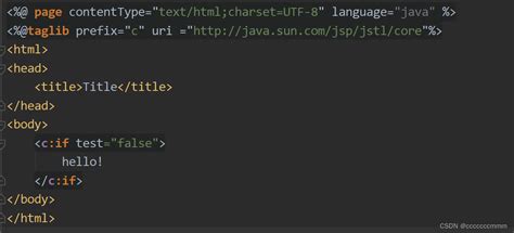 jsp总结 jsp动态网页指令标记技术总结 csdn博客
