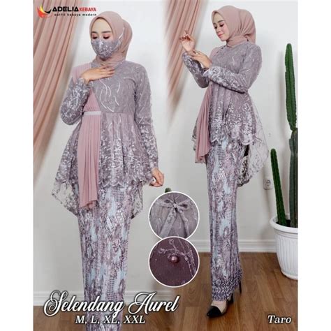 Jual Gratis Ongkir Set Kebaya Selendang Modern Kebaya Selendang Amalia Kebaya Selendang