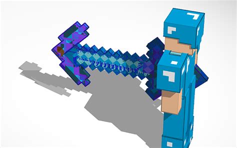 3d Design Super Herobrine Tinkercad