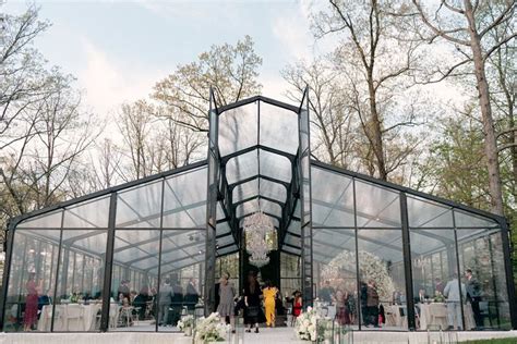 Modern Glass Tent Wedding In The Virginia Countryside — Abby Jiu