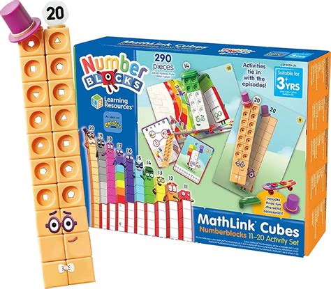 Hand2mind Numberblocks Mathlink Cubes 1 10 Activity Set 30 58 Off